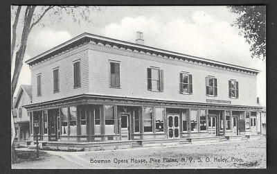 Pine Plains NY, Bowman Opera House, O. Haley, Prop. Dutchess Co. | eBay