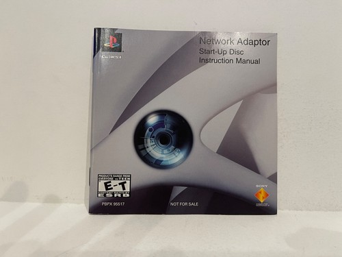 Network Adapter Setup Booklet PS1 MANUAL ONLY Authentic Original | eBay