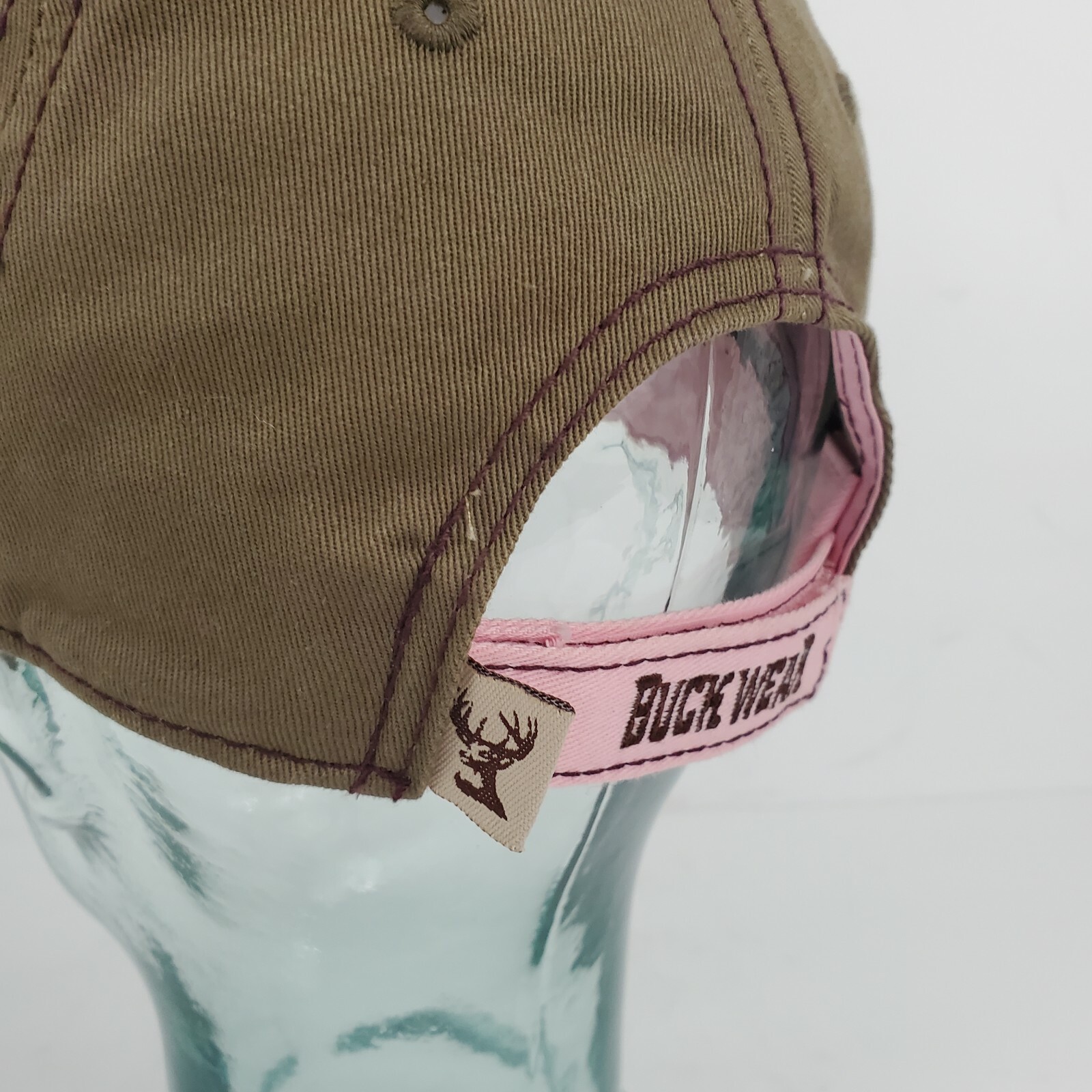 Buck Wear Womens Extreme Huntress Cap Hat Pink Olive … - Gem