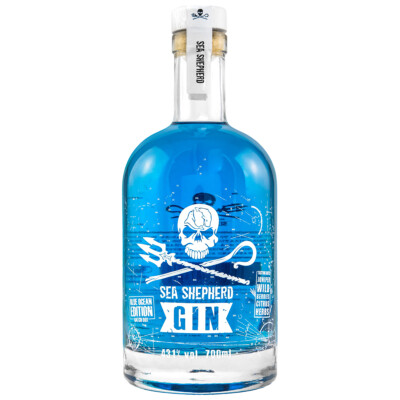 Sea Shepherd Blue Ocean Gin 43,1% 700ml | eBay.de