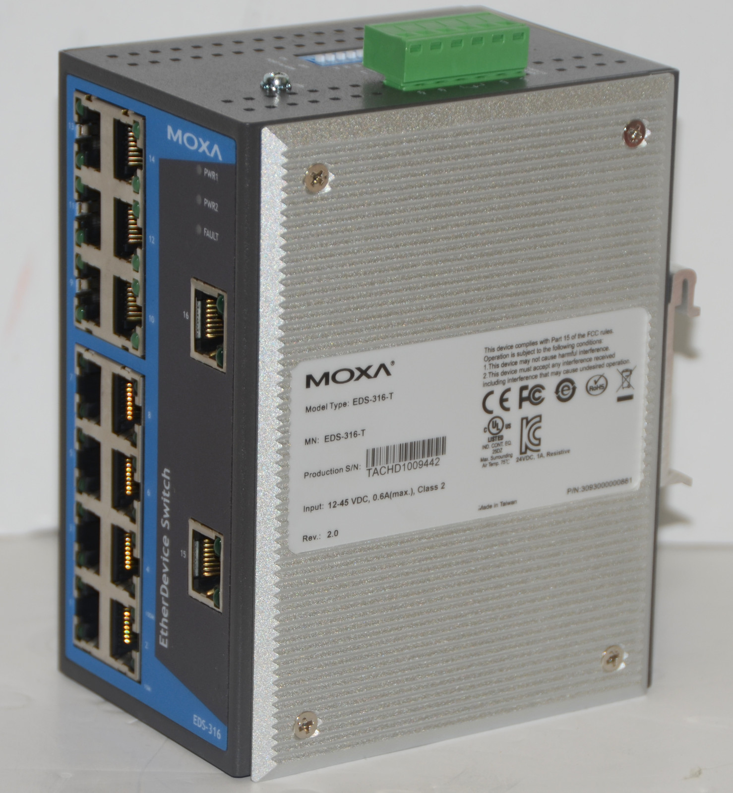 Moxa EDS 316-T EtherDevice Switch | eBay