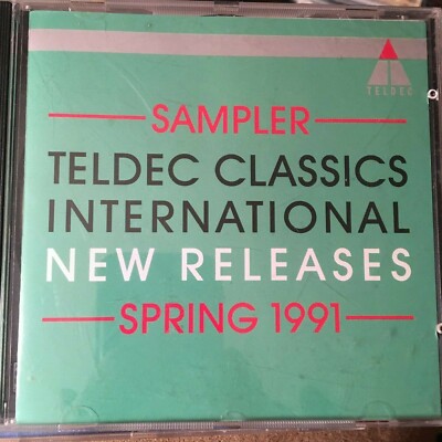 TELDEC CLASSICS INTERNATIONAL NEW RELEASES SAMPLER Spring 1991 CD | eBay