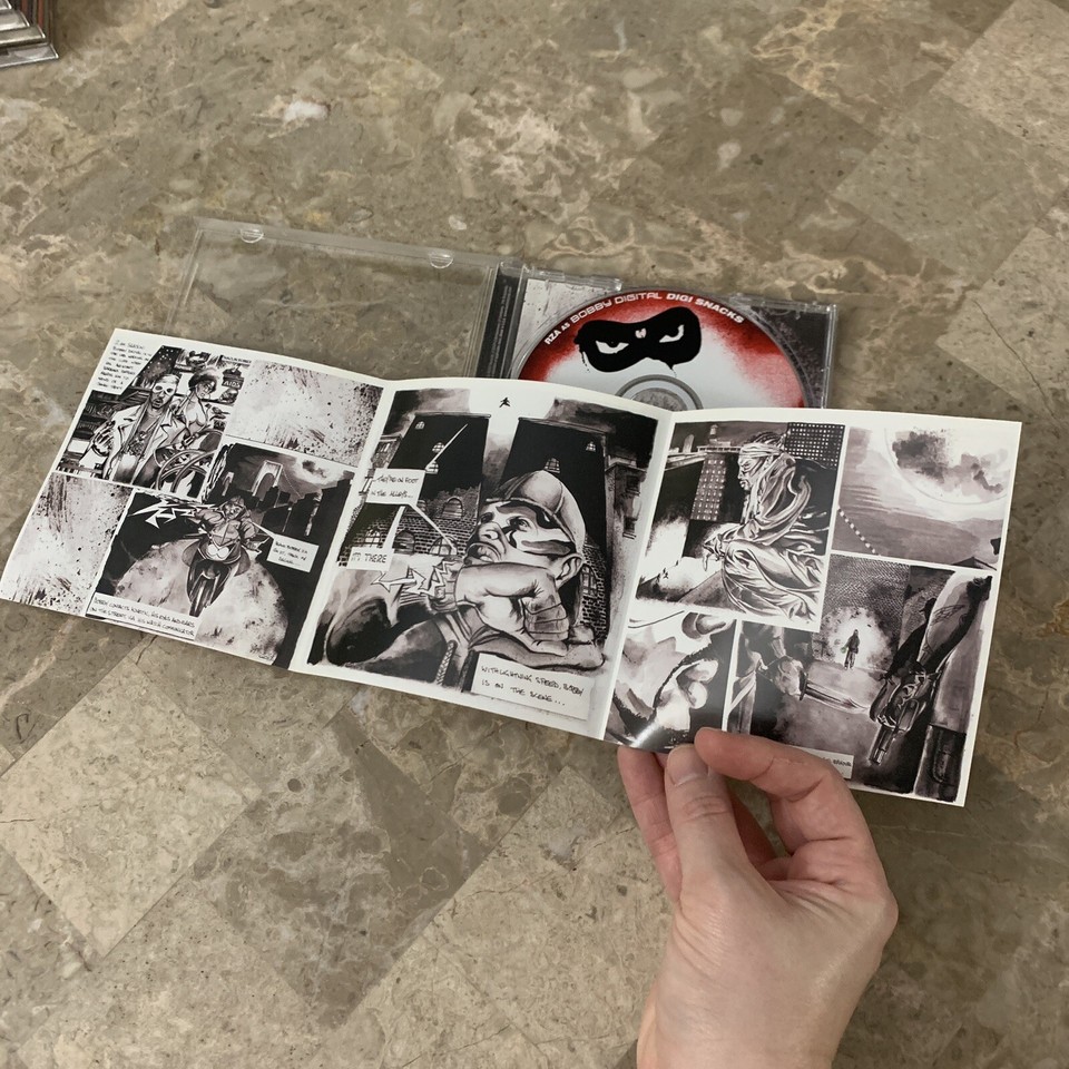 RZA as Bobby Digital Digi Snacks CD Wu Tang Clan Out of Print OOP Case ...