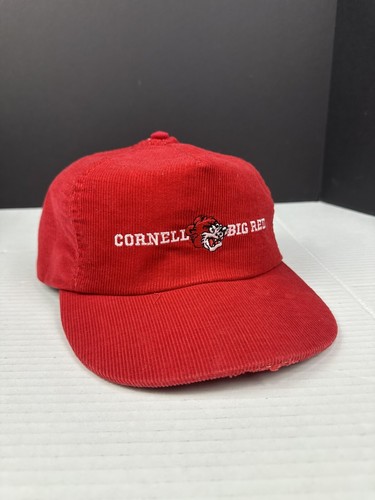 Vintage Cornell University Big Red Corduroy Snapback Trucker Hat Cap | eBay