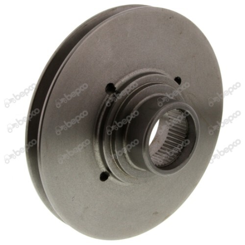 3638098M1 Massey Ferguson 6500H 6800H Forklift Front Crankshaft Pulley ...