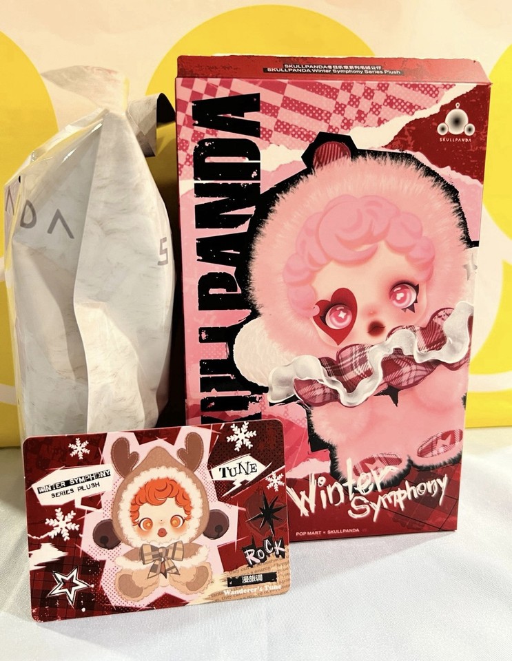 POP MART x SKULLPANDA -Winter Symphony Series Plush Pendant- Wanderer’s ...