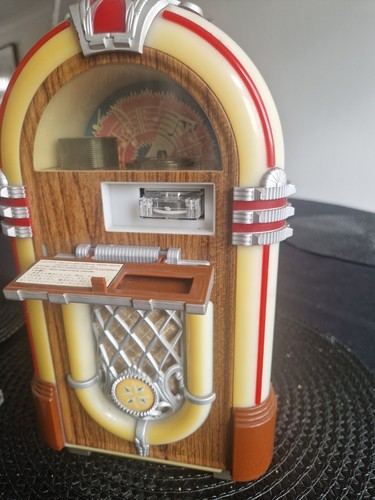 Wurlitzer Table Top Mini Juke Box Music Box | eBay UK