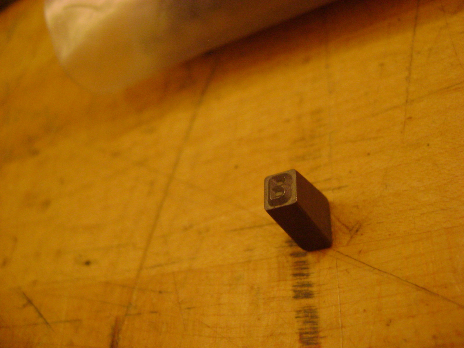 B Standard Wedge Type 1/8" Letter Steel Stamp | eBay