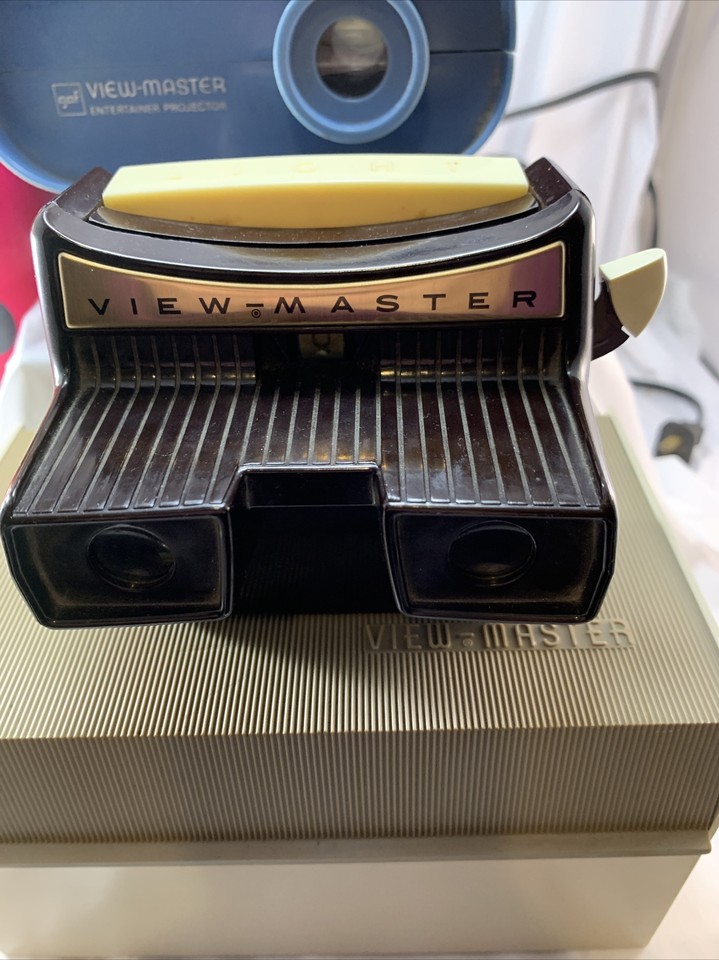 ViewMaster GAF Disney Container Projector + Reels + 2 Viewfinders | eBay