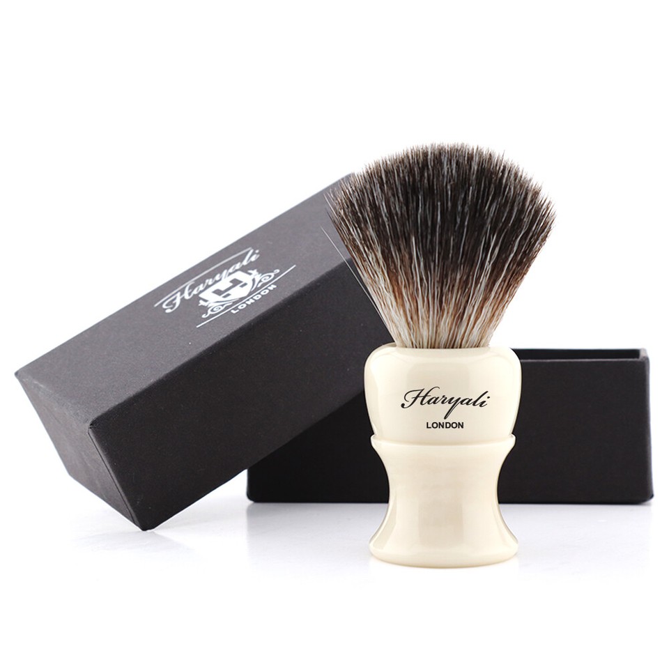 Men's Shaving Bear Brush Best Badger Hair Shave Resin Handle Razor ...