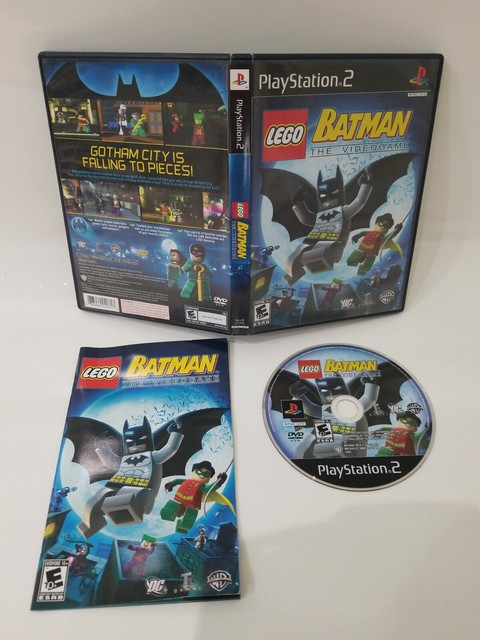 LEGO Batman The video Game PlayStation 2/PS2 CIB - Complete (Tested ...