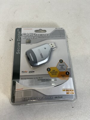 NEW Secure Digital Card Reader Writer USB High Speed for PC MAC Windows ...