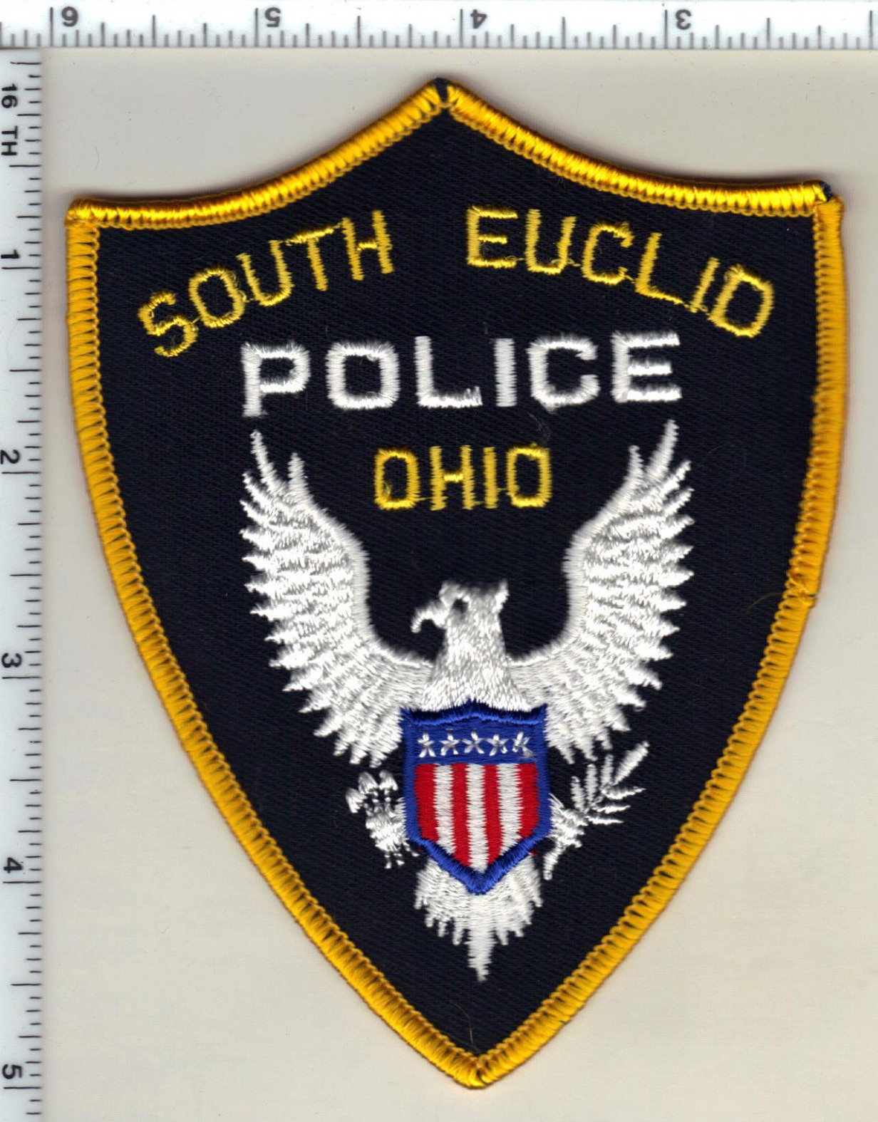 South Euclid Police (Ohio) Shoulder Patch from 1991 | eBay