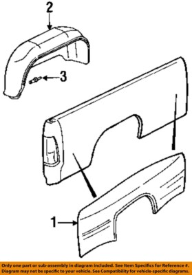 CHRYSLER OEM 88-05 Dakota Fender Fender Components-Fender Liner Rivet ...