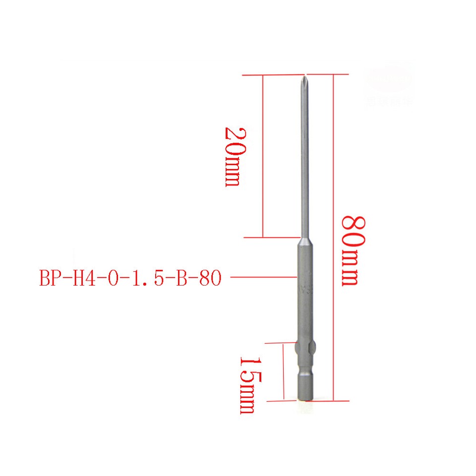 10 Pcs for HIOS DRIVER BITS BP-H4-0-1.5-B-80 Electrical Batch Head ...