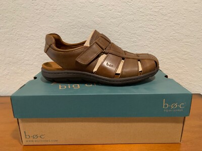 b.o.c. boc Sebasten Men's Fisherman Sandals Leather Shoes Sandals Brown ...