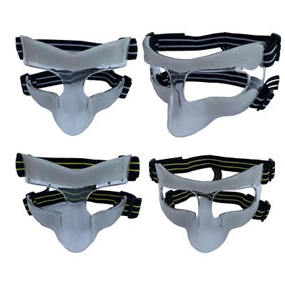 Face Nose Guard Sport Face Mask, Durable Protective Face Cover, Clear ...