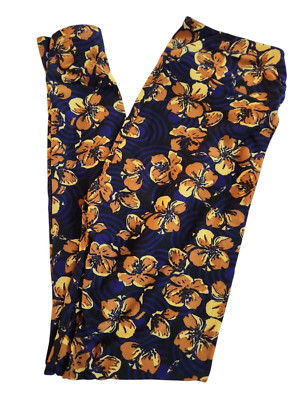 LuLaRoe Floral OS Leggings Tropical Flowers NWOT! | eBay