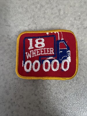 Trucker Patch “18 Wheeler” | eBay
