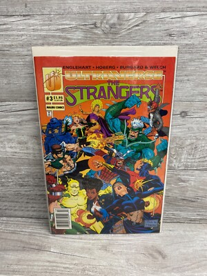 Malibu Comics Ultraverse The Strangers # 3 Modern Age 1993 Comic Book ...