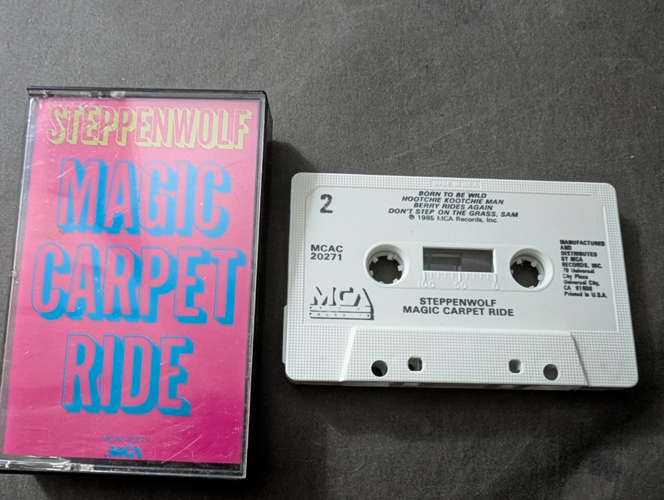Steppenwolf 2 Cassette Lot: Magic Carpet Ride and Wild Gold | eBay