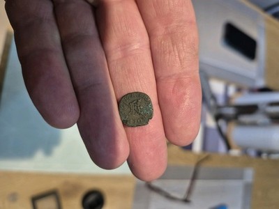 Hammered Copper Coin Charles 1st Rose Farthing c 1625 AD | eBay UK