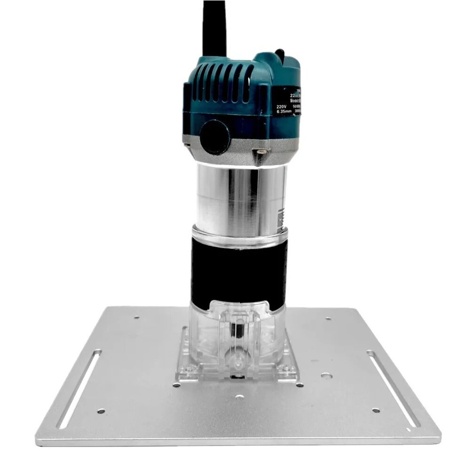 2 In 1 Aluminum Router Table Insert Plate for Wood Router Trimming ...