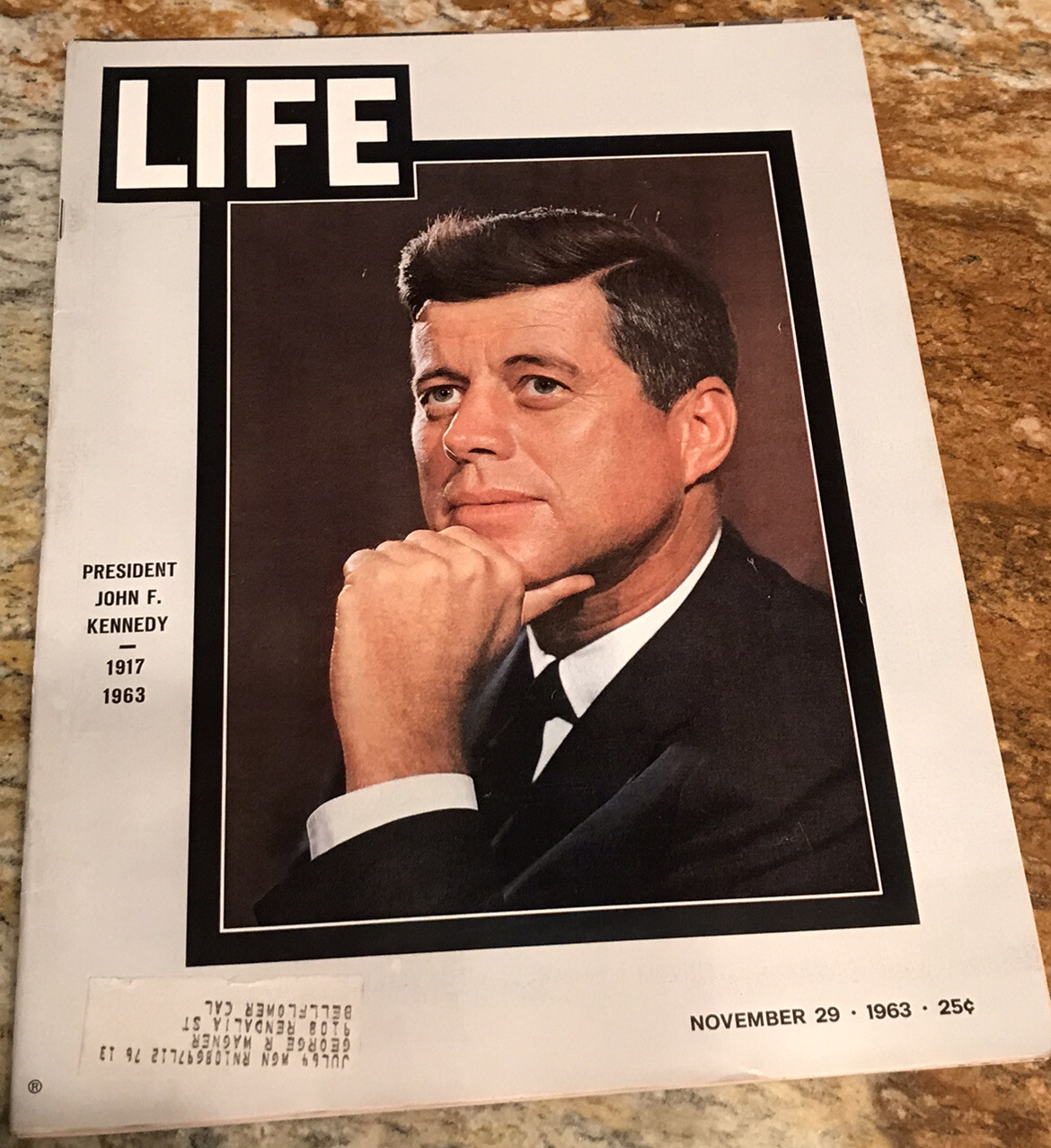 LIFE Magazine November 1963 John F. Kennedy Memorial Edition incl ...
