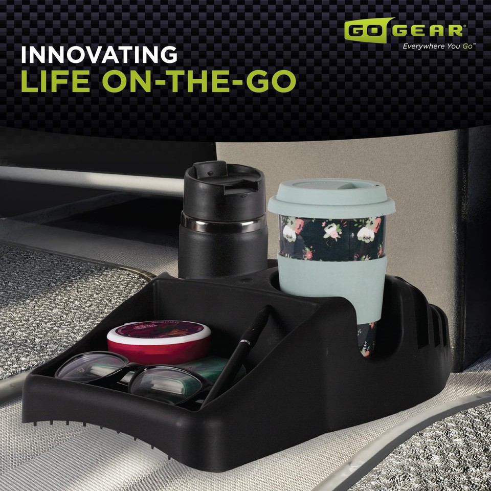 Universal Truck Console Car Cup Holder Floor Drink Storage Auto RV CD ...