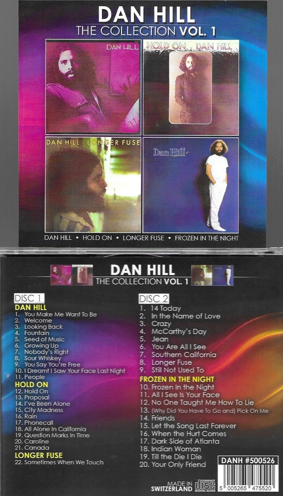 Collection 1 / Sometimes When We Touch by Dan Hill (CD, 2022) for sale online | eBay