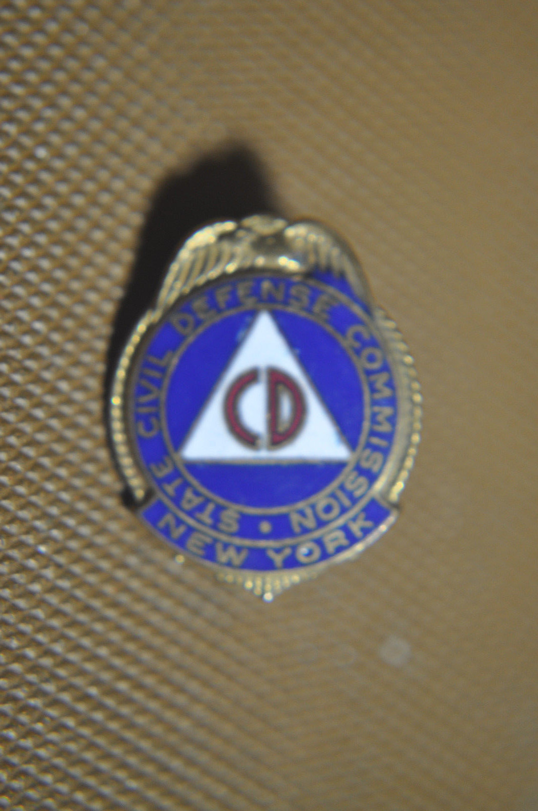 WW2 New York State Civil Defence Commission Pin | eBay