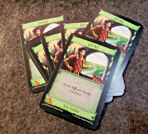 Dominion 2nd Edition: Intrigue Expansion DUKE CARD SET {13 CARDS} (C7B2 ...
