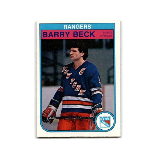1982 O-Pee-Chee Barry Beck New York Rangers #219 | eBay