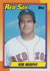 #268 Rob Murphy - Boston Red Sox - 1990 Topps Baseball | eBay