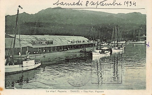 Polynésie - Tahiti - Papeete - Le Wharf - Ed. G. Spitz | eBay