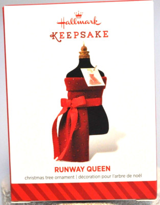 Hallmark - Runway Queen - Designing Red Dress - 2014 - Keepsake ...