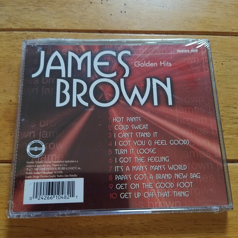 James Brown Golden Hits CD [NEW SEALED] | eBay