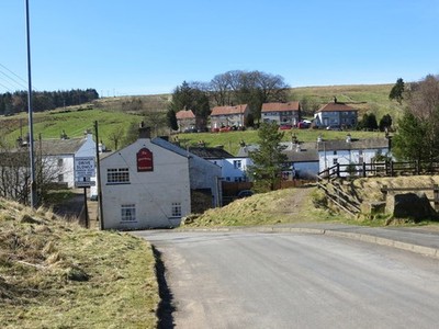 Photo 12x8 Road entering Overwater at Nenthead Looking south-westward ...