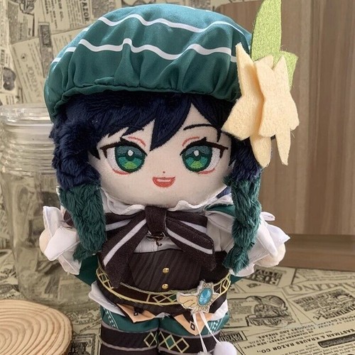 20cm Genshin Impact Venti Plush Stuffed Doll Cute Plushie Anime Toys ...