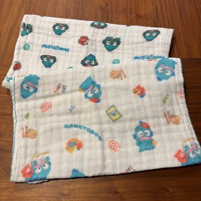 Hankyodon Gauze Face Towel Allover Pattern Sayuri Paint Bath Sanrio | eBay