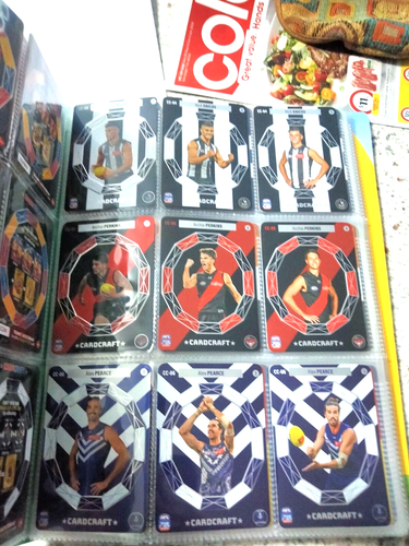 2024 AFL Teamcoach Card Craft COMPLETE SET 18 TEAMS 54 CARDS UNUSED ...