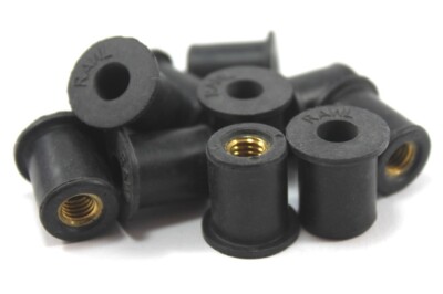 Ducati Rubber Insert Bushing Wellnuts Well Nuts M6 Fairings 036499020 ...