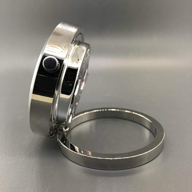 Bulova Alarm Silver Blue B6128 Clock Watch for sale online | eBay