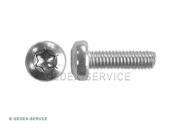 Flachkopfschrauben DIN 7985 TORX M2x3 bis M2x20 ROSTFREI A2 ISO 14583 ...