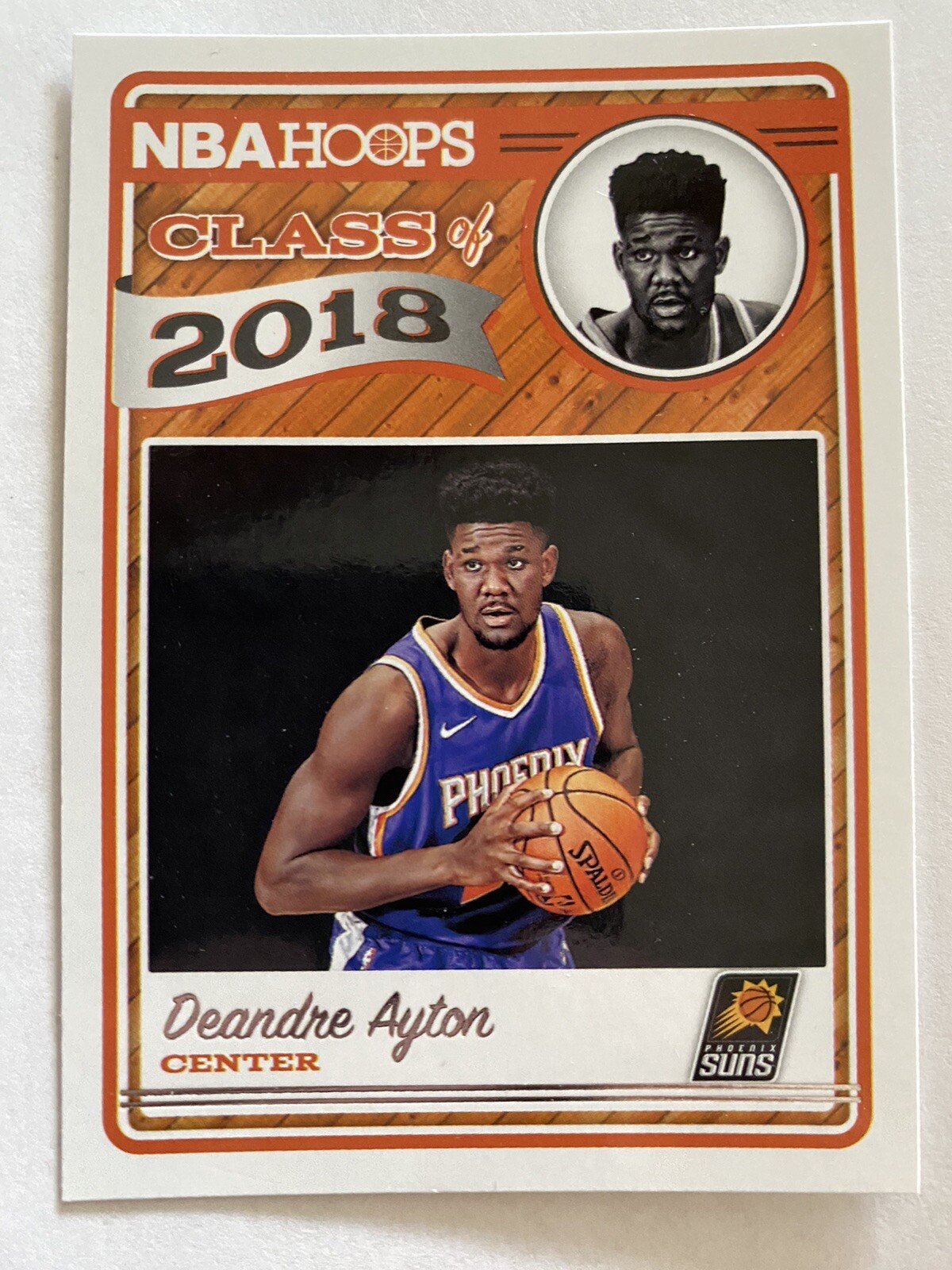 Deandre Ayton 2018-19 Hoops Class of 2018 Rookie RC Card #1 Phoenix ...