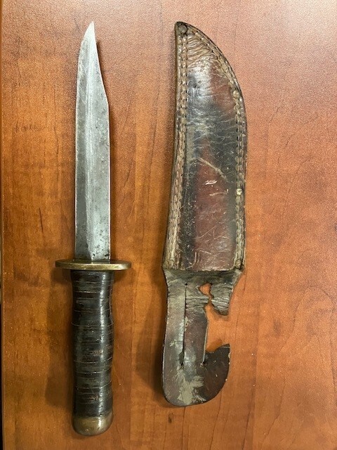 Vintage Fixed Blade Knife | eBay