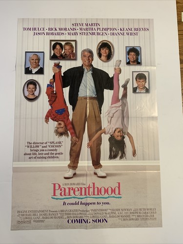 Parenthood 1989 folded double sided one sheet movie poster 27x40 Steve ...