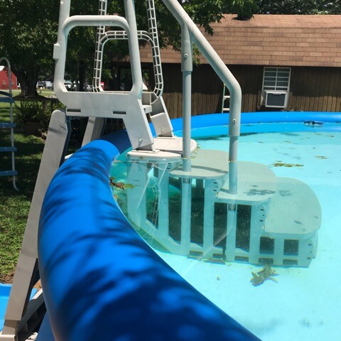 Main Access 200700T Comfort Incline Ladder for Above Ground for sale ...