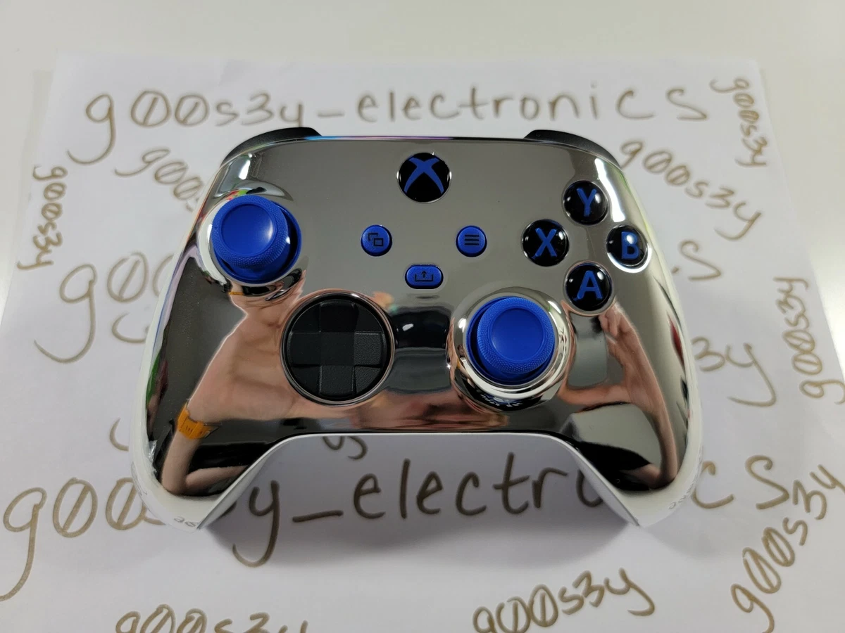 Silver Chrome Xbox 360 Controller