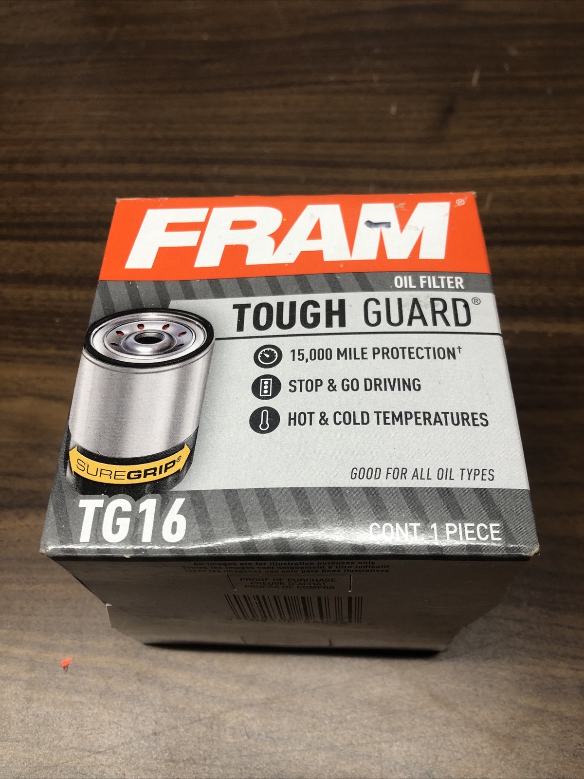 Fram TG16 - cross reference oil filters | oilfilter-crossreference.com